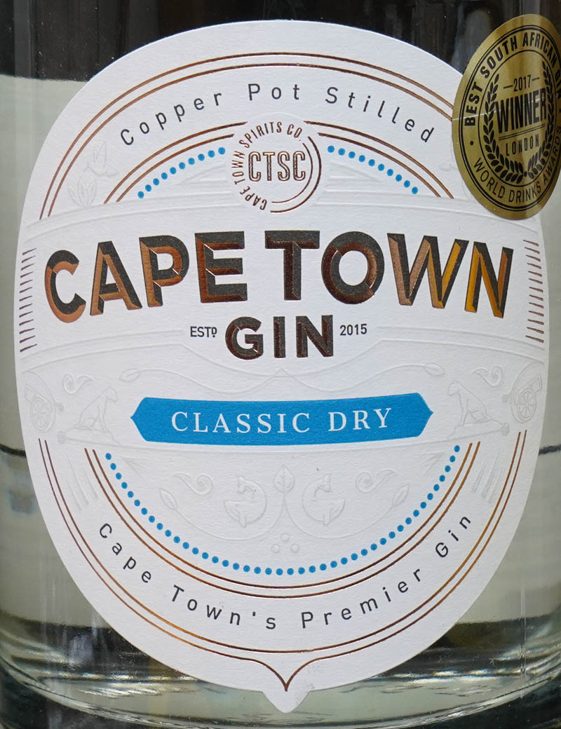 Cape Town Classic Dry Gin - ginvasion