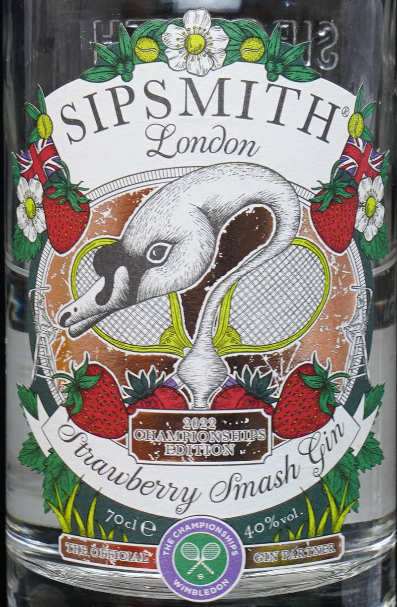 Sipsmith Strawberry Smash Gin - ginvasion